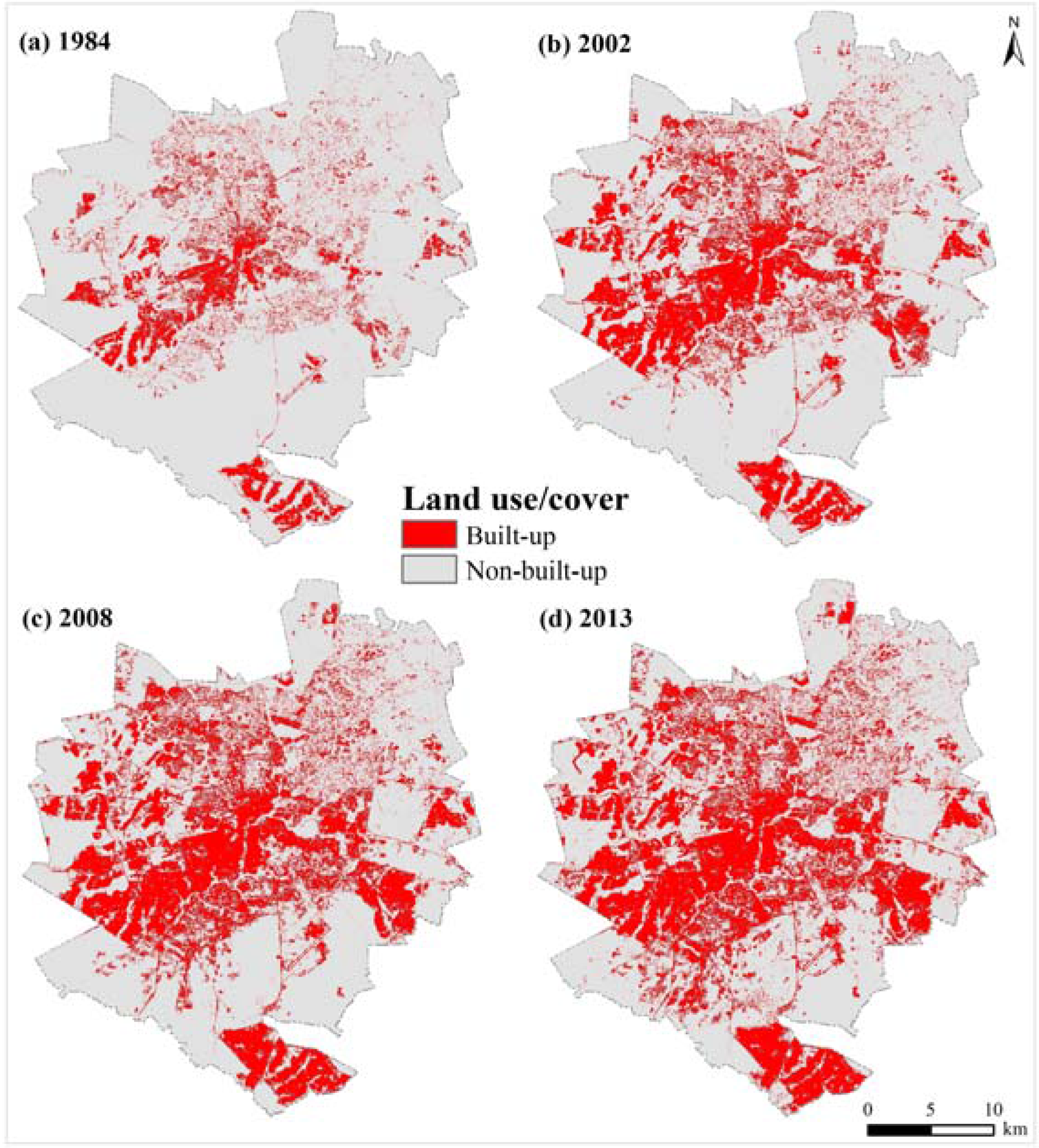 Ijgi Free Full Text Simulating Urban Growth Using A Random Forest Cellular Automata Rf Ca