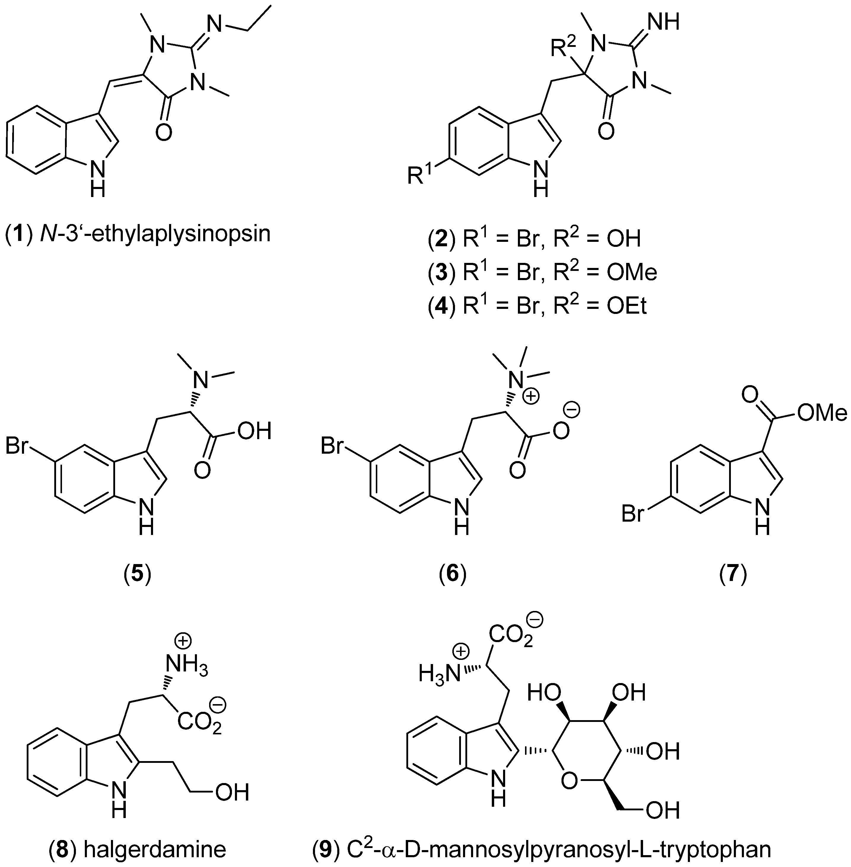 Marine Drugs Free Full Text Marine Indole Alkaloids