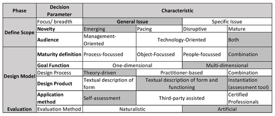 The Extended Digital Maturity Model