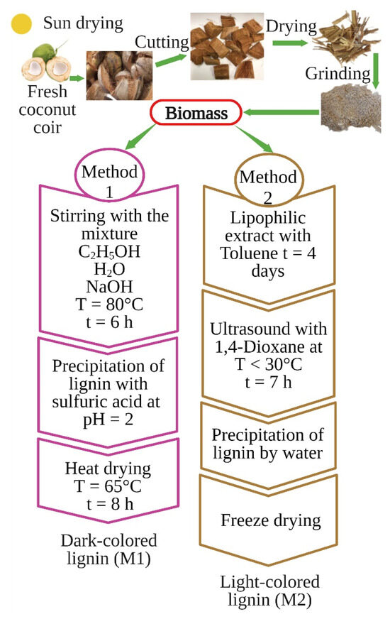 Facile Lignin Extraction and Application as Natural UV Blockers in Cosmetic Formulations