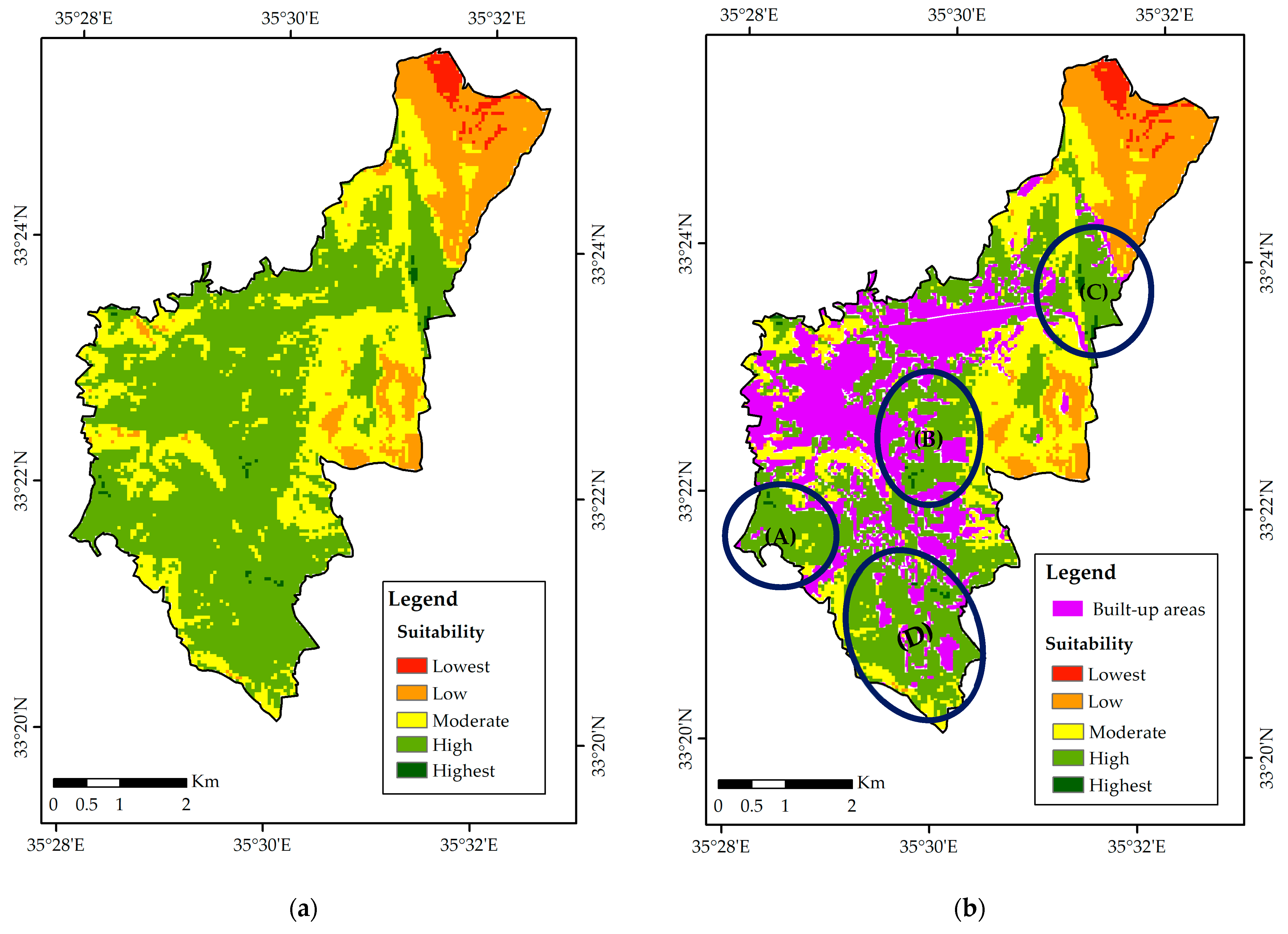 J | Free Full-Text | Land Suitability Analysis for Sustainable Urban Development: A Case of ...