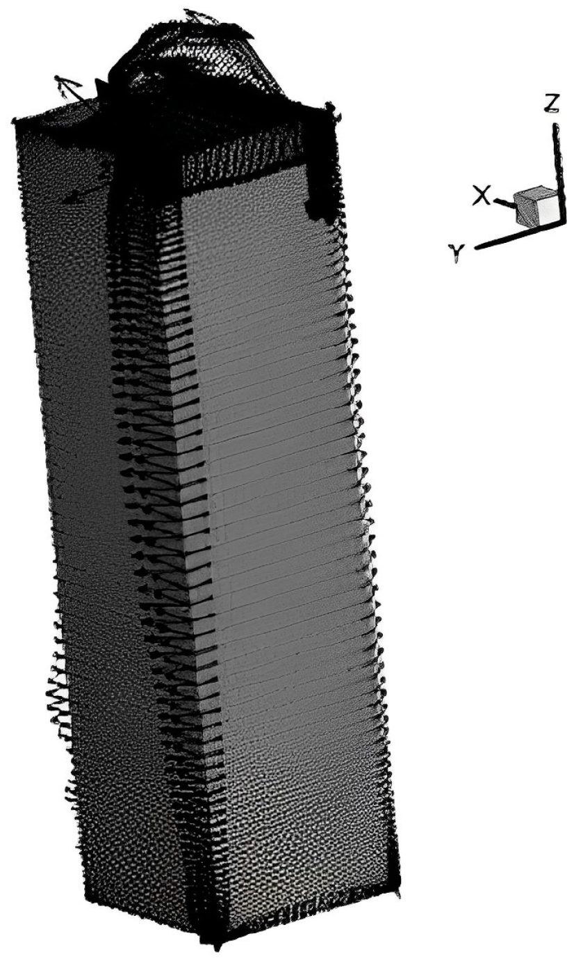 Aerodynamic Modification of High-Rise Buildings by the Adjoint Method