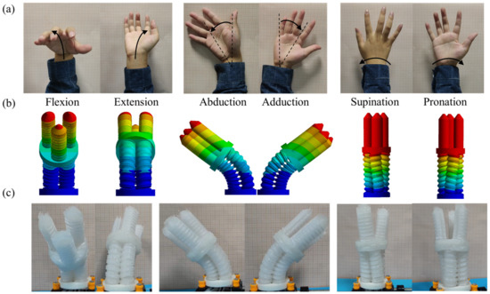 Design and Test of an Active Pneumatic Soft Wrist for Soft Grippers