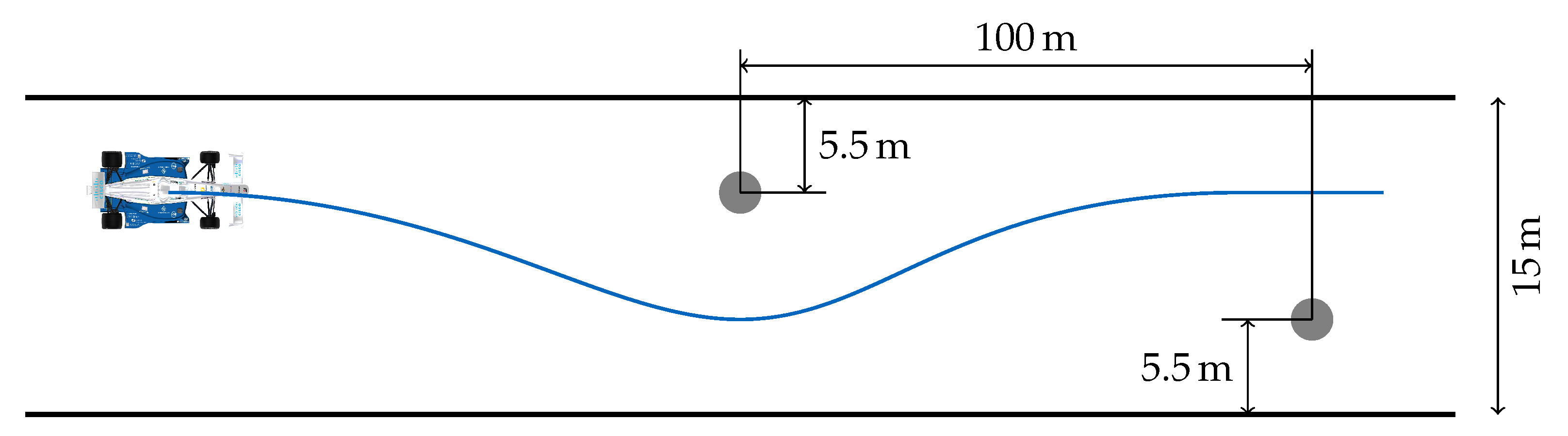 Smooth Trajectory Planning at the Handling Limits for Oval Racing