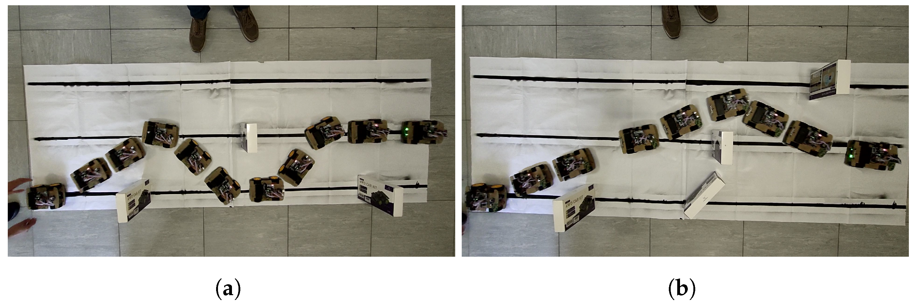 Design and Implementation of an Asynchronous Finite State Controller for Wheeled Mobile Robots