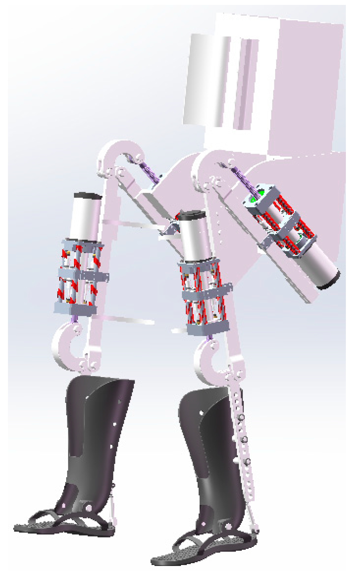 Research on Mechanical Leg Structure Design and Control System of Lower Limb Exoskeleton ...