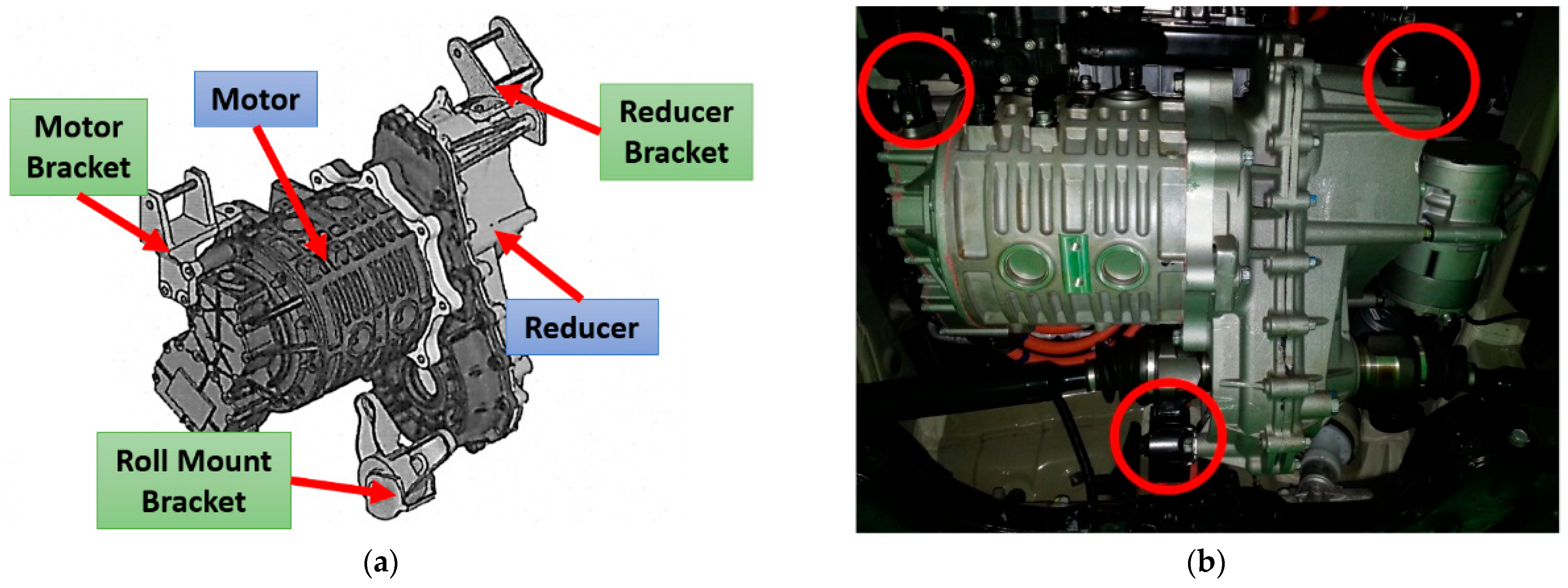 Bidirectional Multi Spectral Vibration Control Insights from Automotive Engine Mounting Systems in Two Dimensional Structures with a Damaged Vertical Active Element