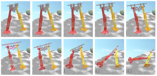 Bionic Walking Control of a Biped Robot Based on CPG Using an Improved Particle Swarm Algorithm