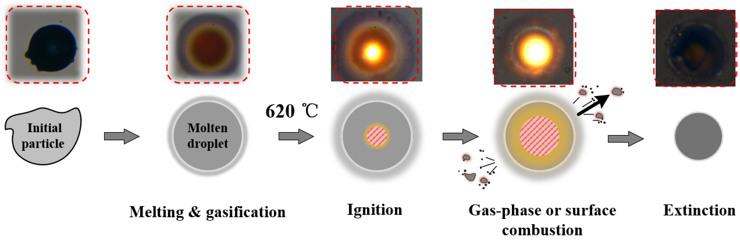 Laser-Induced Ignition and Combustion of Single Micron-Sized Al-Li ...