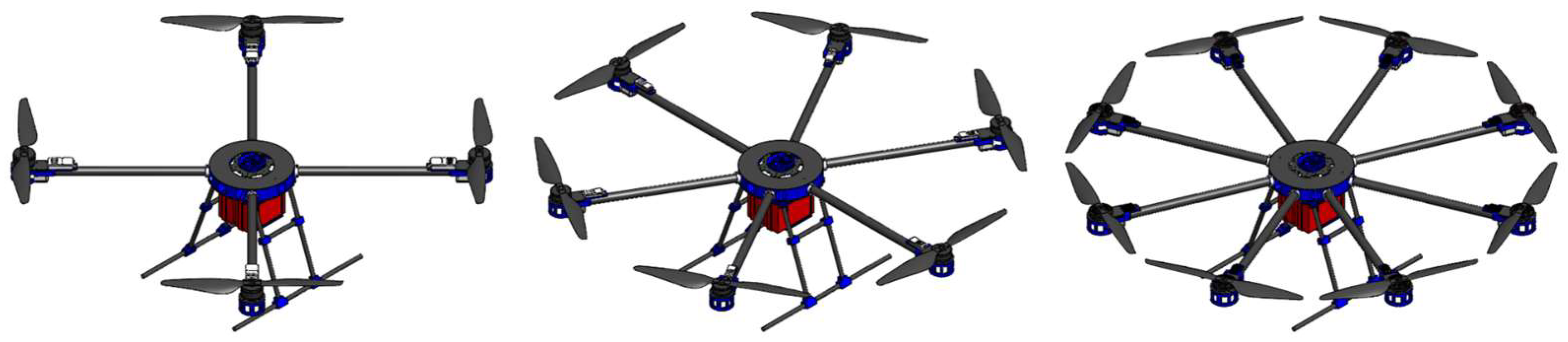 Concept of a Modular Multirotor Heavy Lift Unmanned Aerial Vehicle Platform