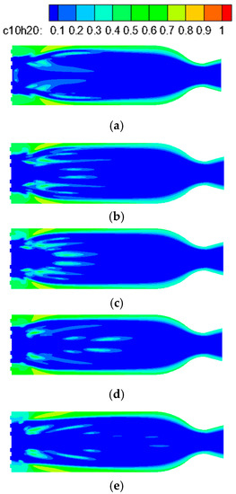 Effects of Local Mixing Ratios and Mass Flow Rates on Combustion ...