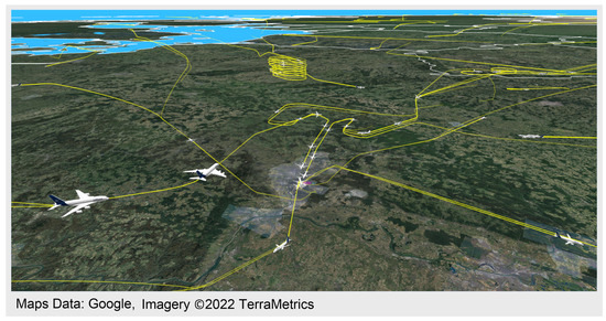 A Hybrid Gate-to-Gate Simulation Environment for the Air Traffic System