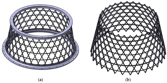 CFRP Conical Grid Space Structure with Embedded Fiber Optics: Design ...