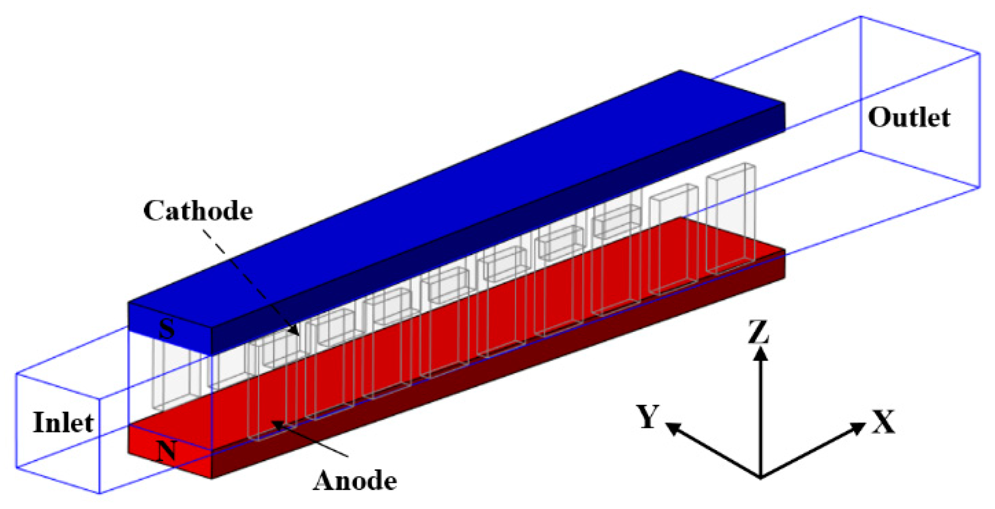 Numerical Simulation of the Chemical Reaction on Faraday MHD Accelerator