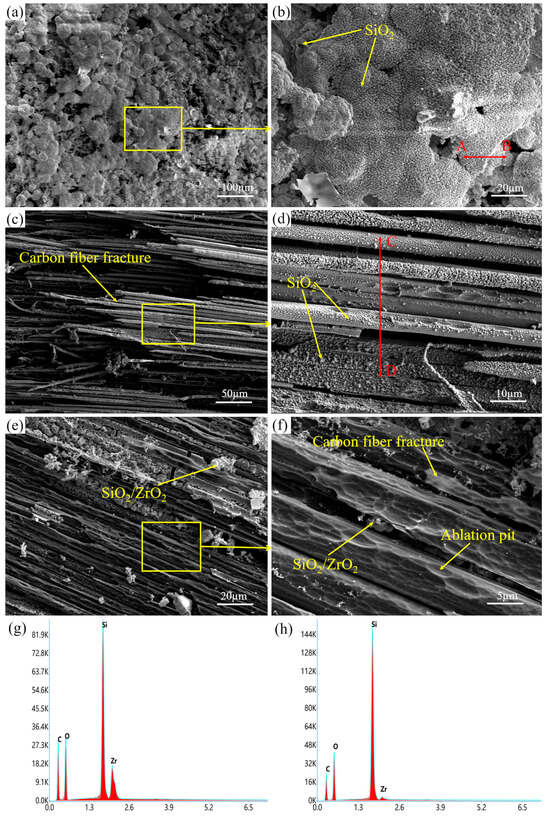 Cyclic Ablation Properties of C/SiC-ZrC Composites