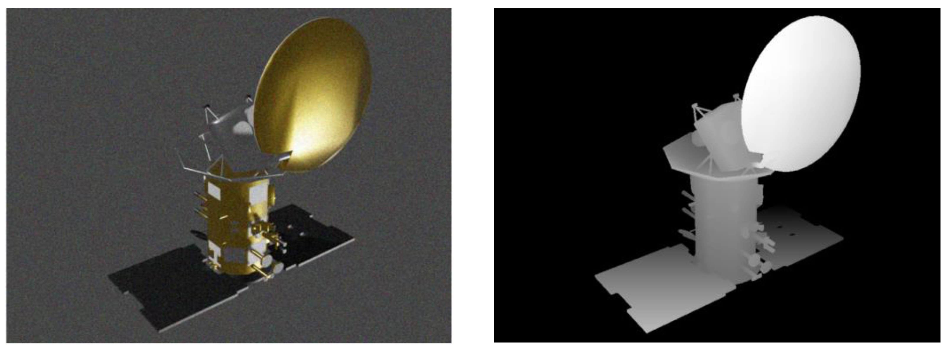 Neural Field-Based Space Target 3D Reconstruction with Predicted Depth ...