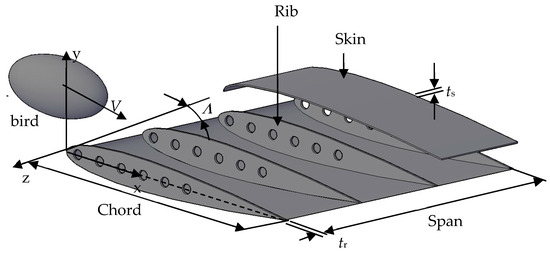 Aircraft Wing Design Against Bird Strike Using Metaheuristics