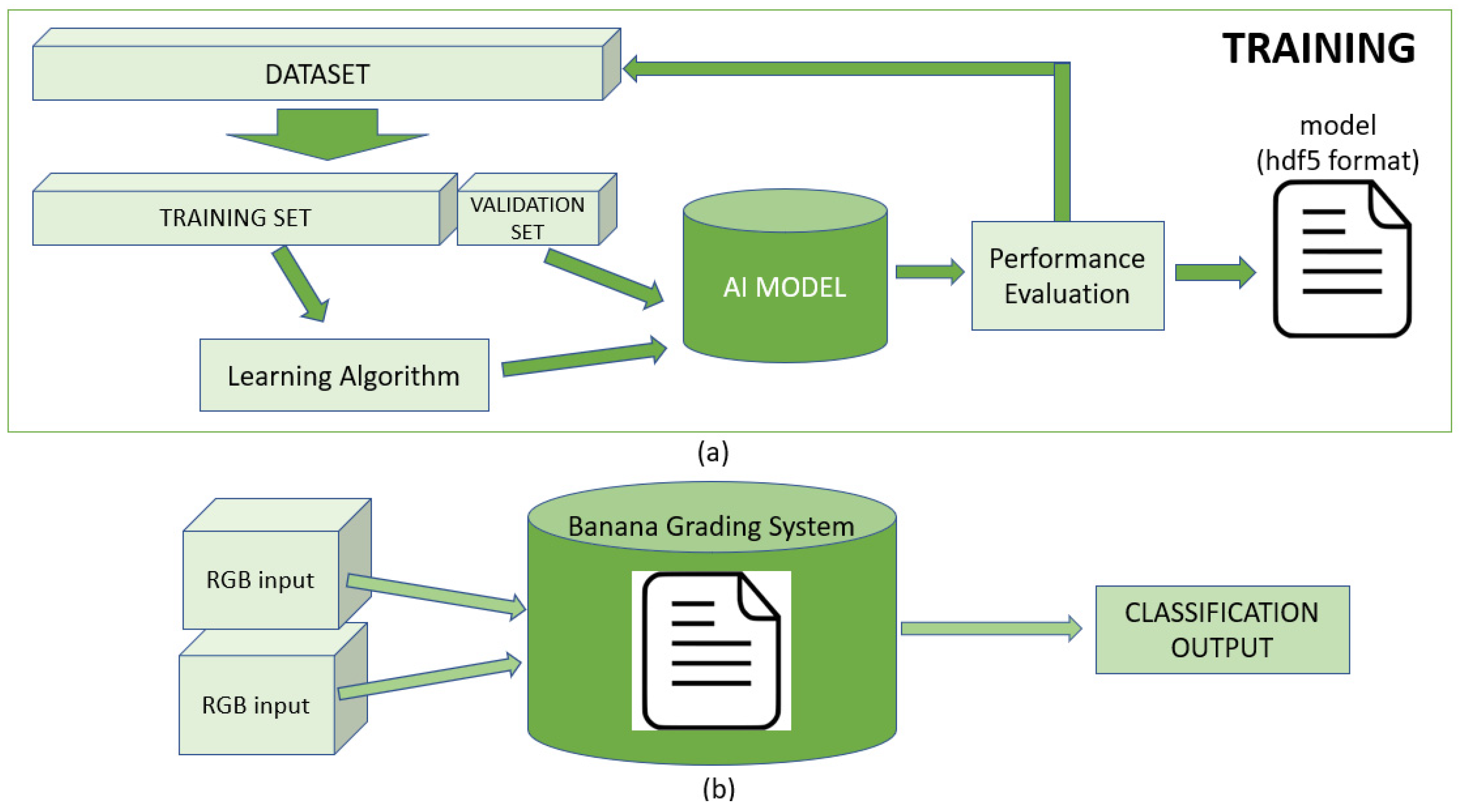 Multi-Input Deep Learning Model with RGB and Hyperspectral Imaging for Banana Grading