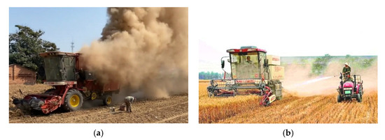 Study on Fugitive Dust Control Technologies of Agricultural Harvesting ...