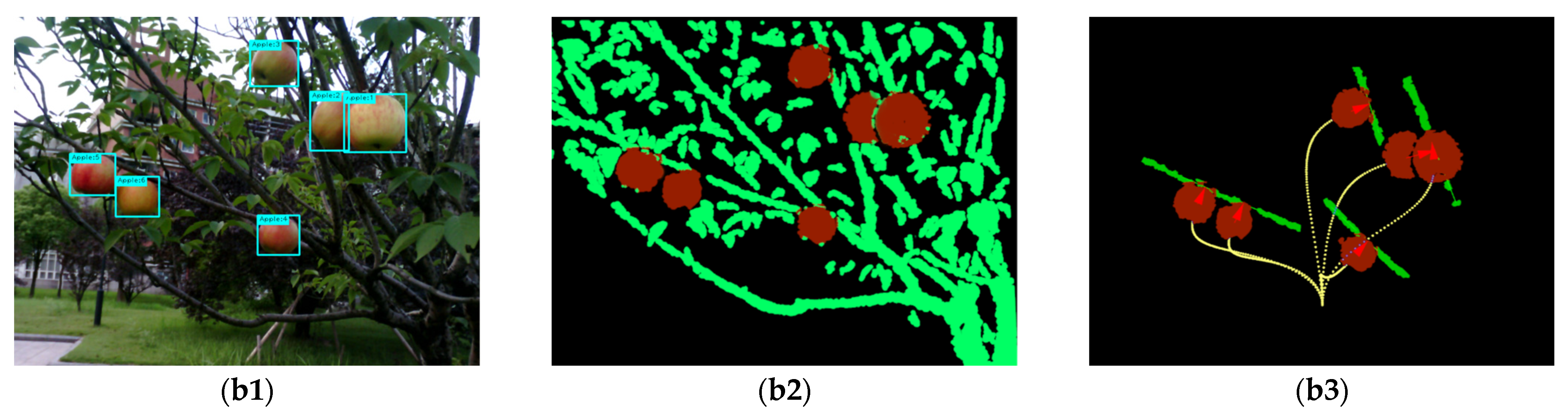 An Algorithm for Calculating Apple Picking Direction Based on 3D Vision
