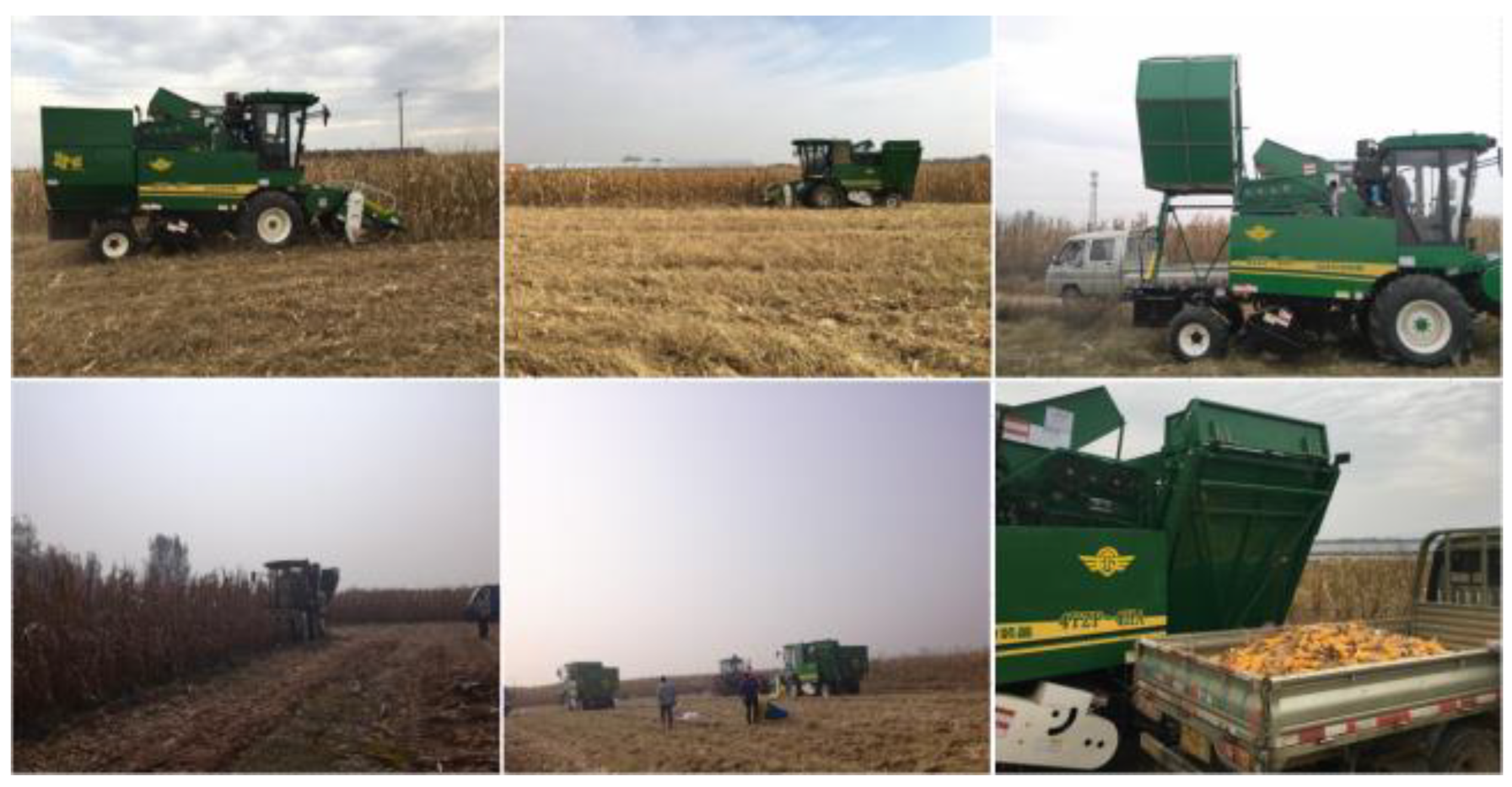 Vibration Characteristics of Corn Combine Harvester with the Time ...