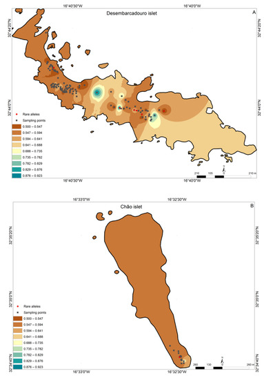 Distribution of Genetic Diversity in Beta patula Aiton Populations from ...