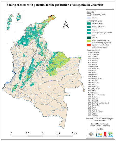 Agriculture | Free Full-Text | Zoning of Potential Areas for the ...