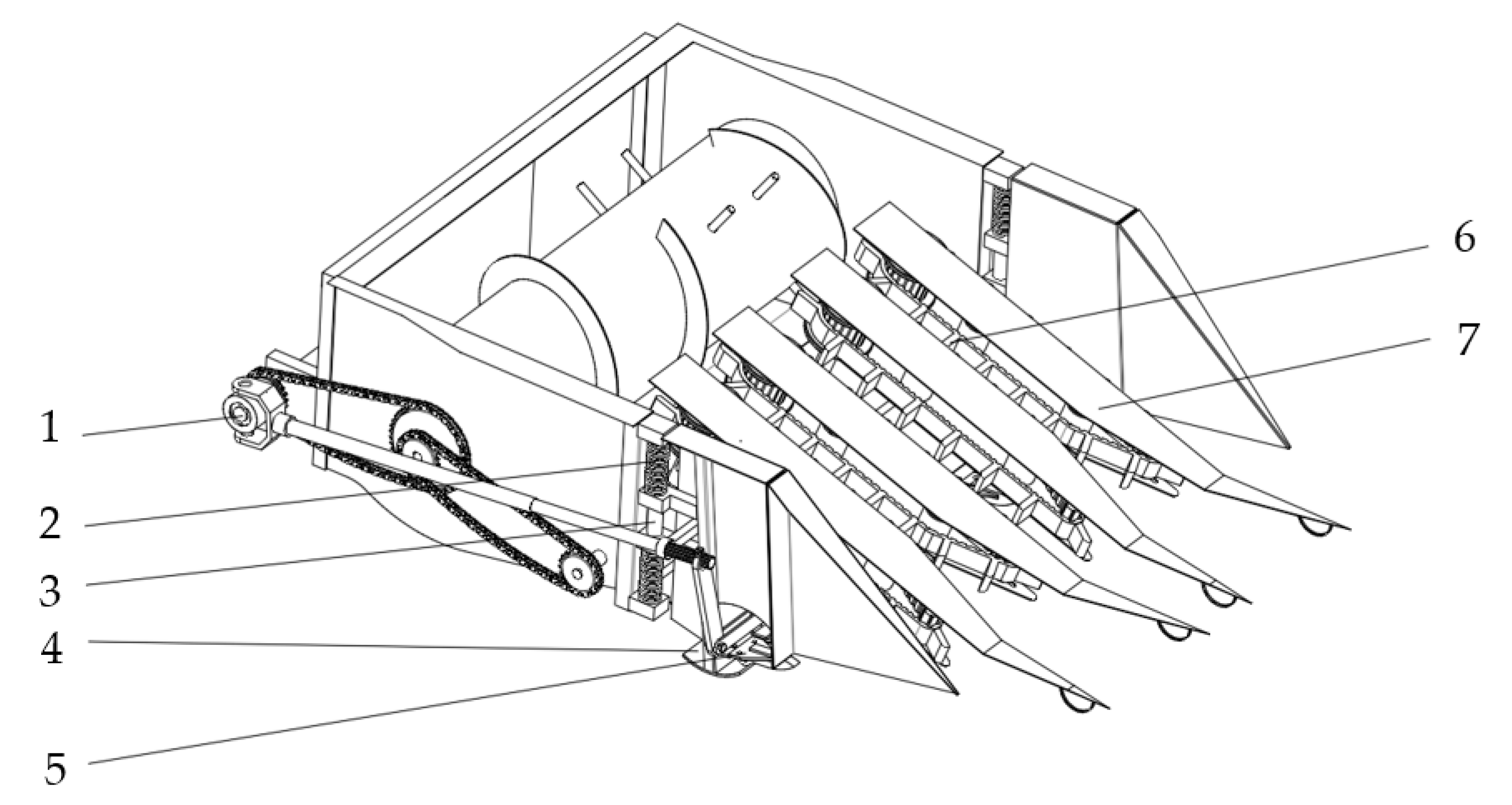Design and Test of a Low-Loss Soybean Header Based on Synchronous Profiling