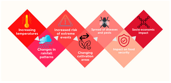 Climate Change Impacts on Vegetable Crops: A Systematic Review