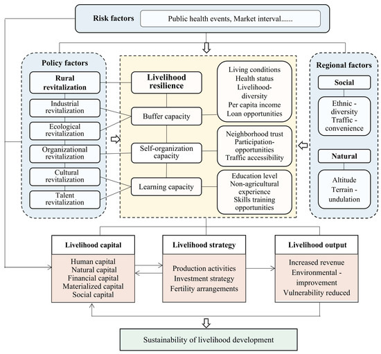 Agriculture | Free Full-Text | Study on Livelihood Resilience of Rural ...