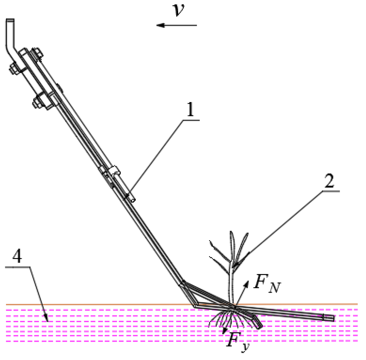 Development and Experimentation of Intra-Row Weeding Device for Organic Rice