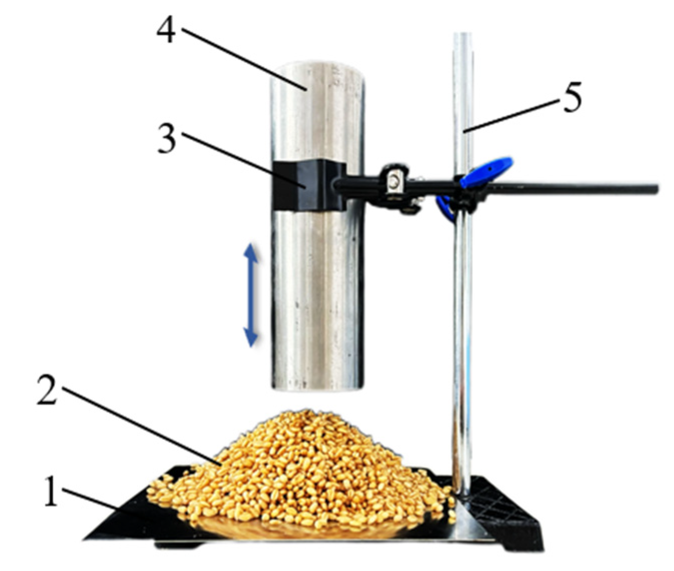 The Establishment of a Discrete Element Model of Wheat Grains with ...