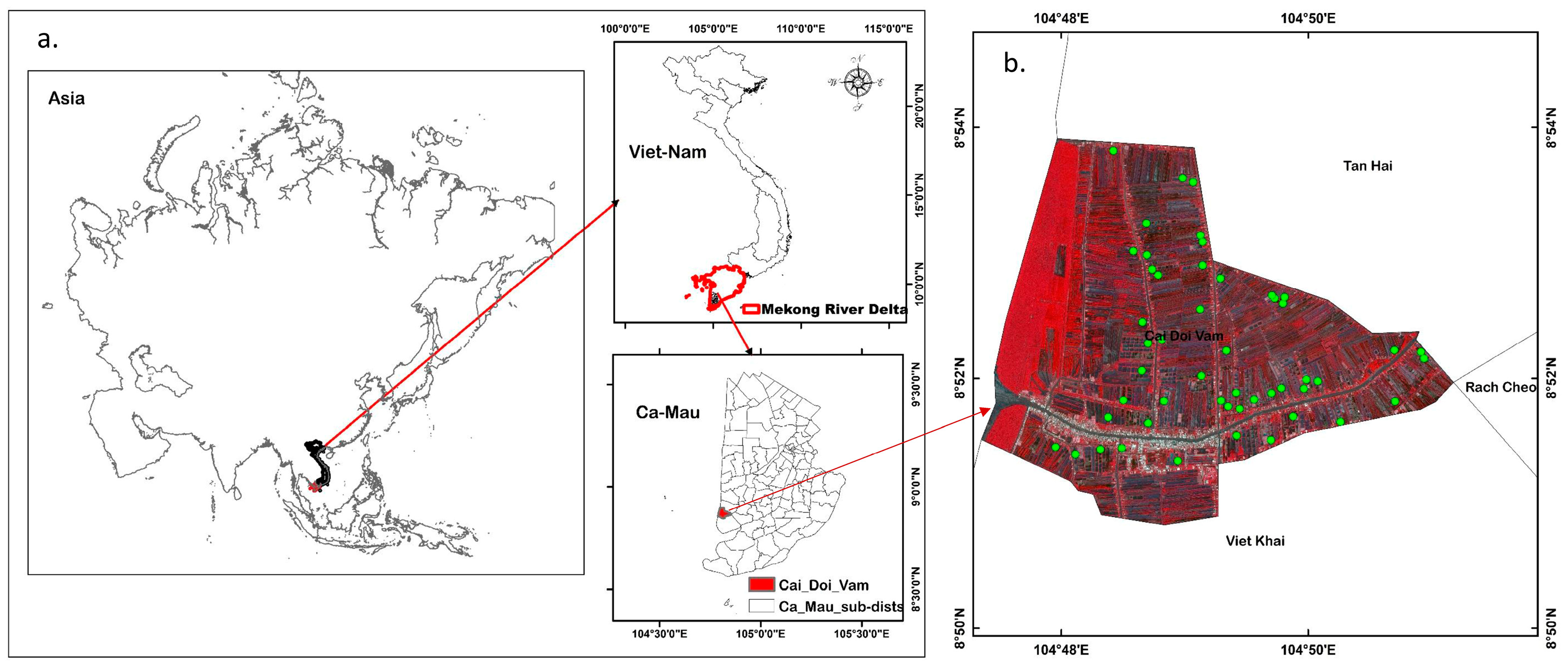 Mapping Shrimp Pond Dynamics: A Spatiotemporal Study Using Remote ...