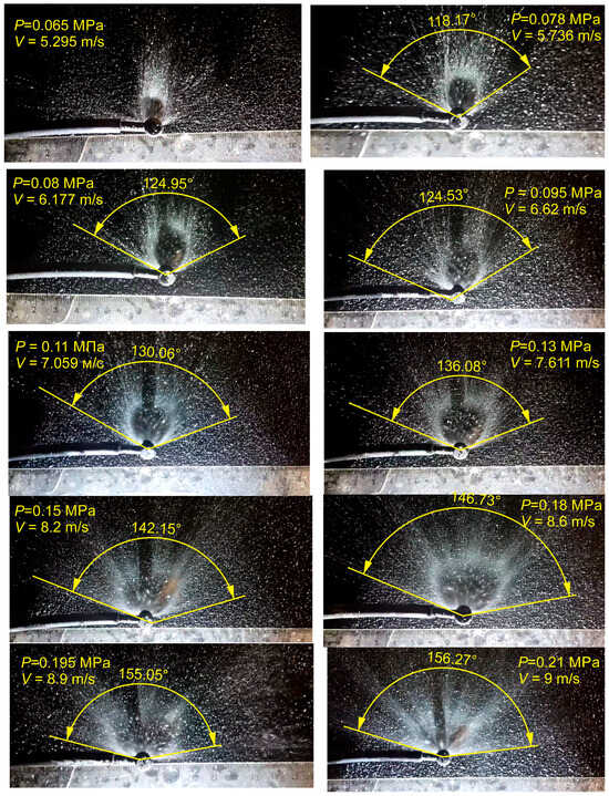 AgriEngineering | Free Full-Text | Spray Angle and Uniformity of the ...