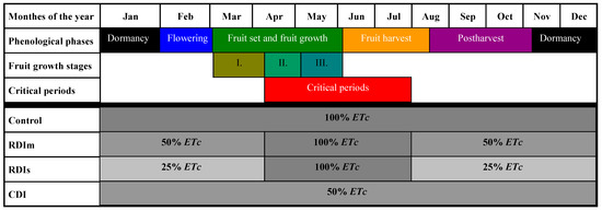 Deficit Irrigation Strategies on Tree Physiological and Chemical ...