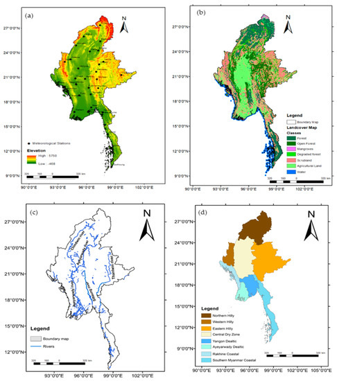 Spatio-Temporal Analysis of Drought Variability in Myanmar Based on the ...