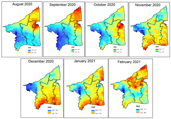 Spatial Rice Yield Estimation Using Multiple Linear Regression Analysis ...