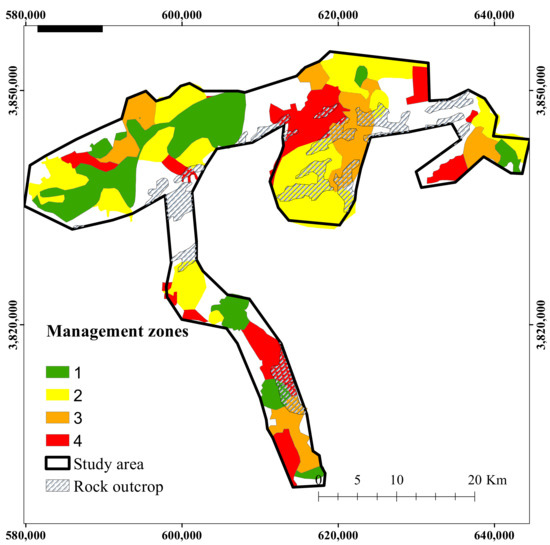 Delineation of Soil Management Zone Maps at the Regional Scale Using ...