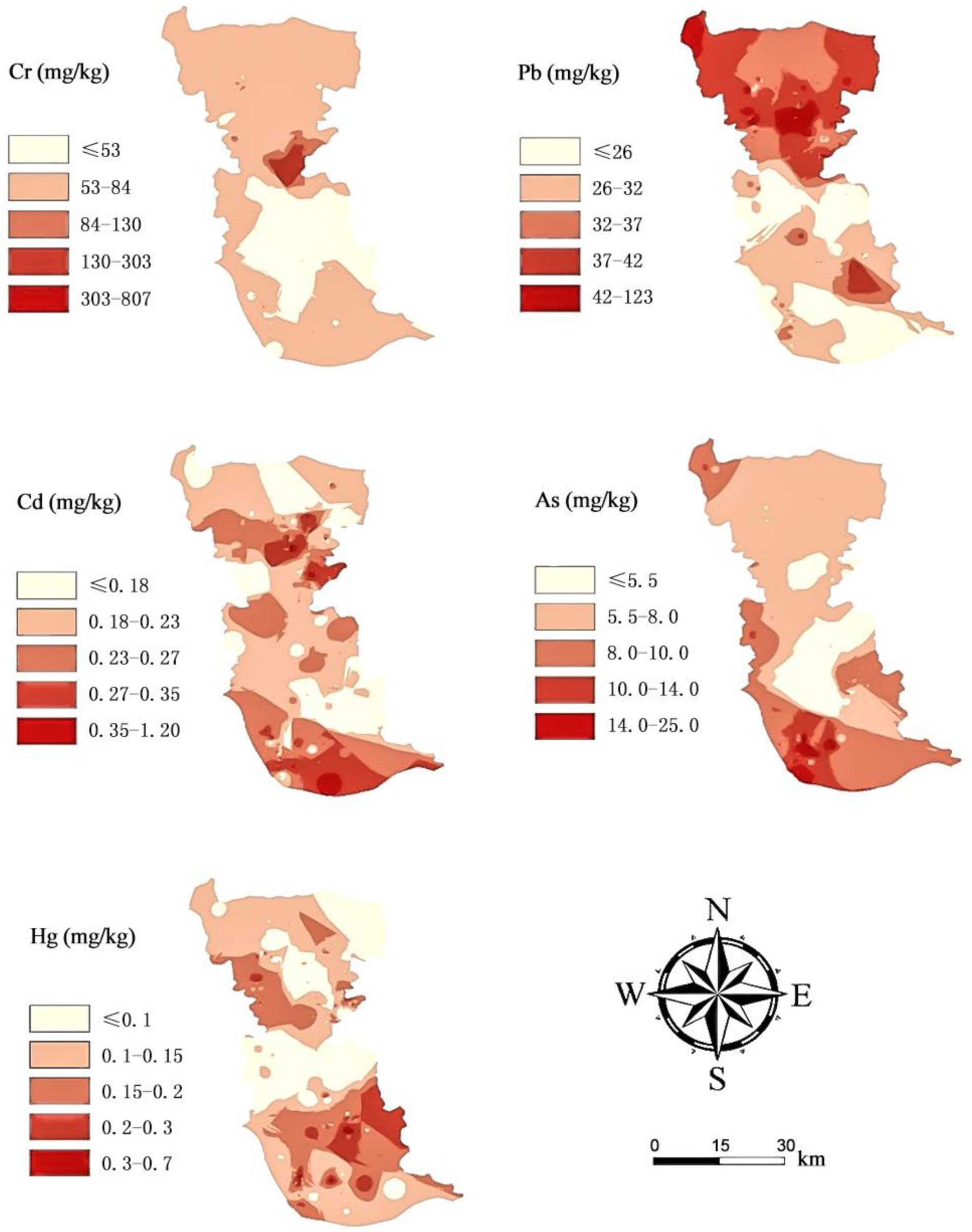 Environmental Assessment of Soils and Crops Based on Heavy Metal Risk ...