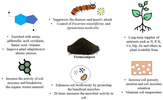 Agronomy | Free Full-Text | Vermicompost: Enhancing Plant Growth and Combating Abiotic and ...