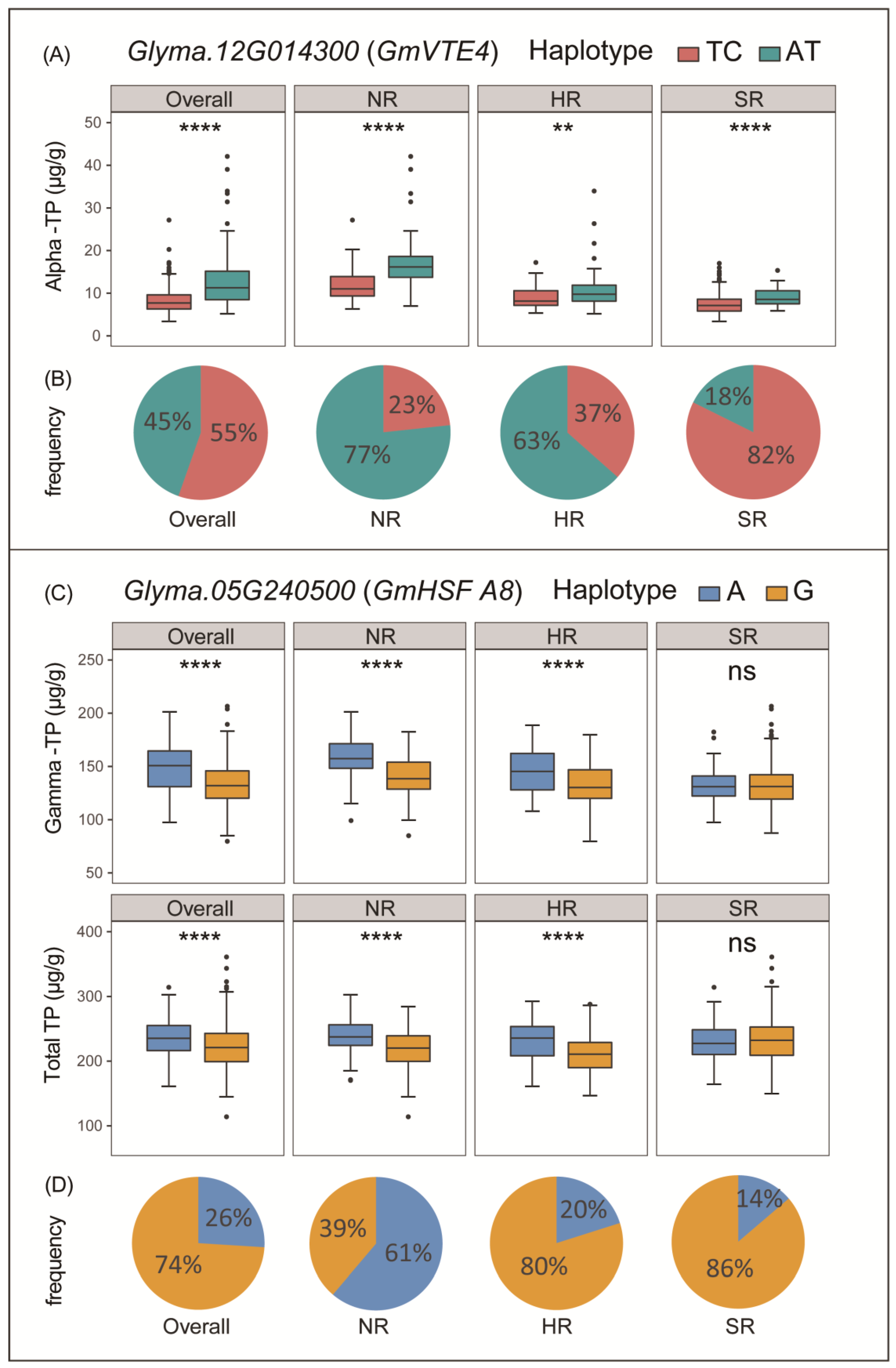 QTL Mapping for Seed Tocopherol Content in Soybean