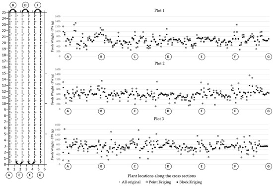Agronomy | Free Full-Text | Using Block Kriging as a Spatial Smooth Interpolator to Address ...