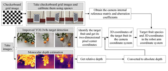 Agronomy | Free Full-Text | Research on Fruit Spatial Coordinate Positioning by Combining ...
