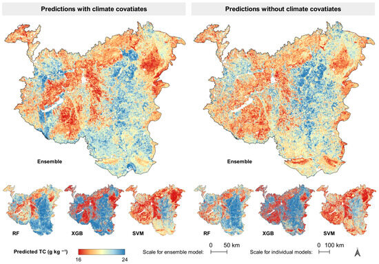 The Effect of Bioclimatic Covariates on Ensemble Machine Learning ...