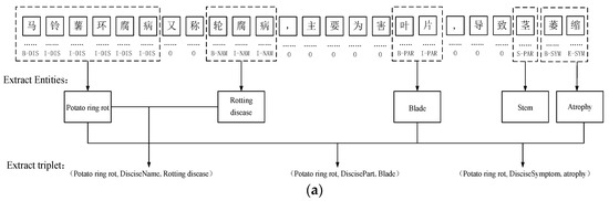 Knowledge Graph Construction and Representation Method for Potato Diseases and Pests