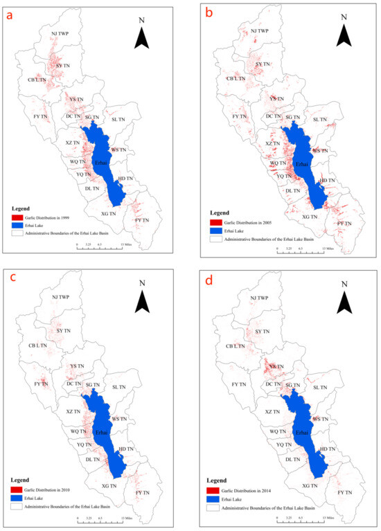 Garlic Crops’ Mapping and Change Analysis in the Erhai Lake Basin Based on Google Earth Engine