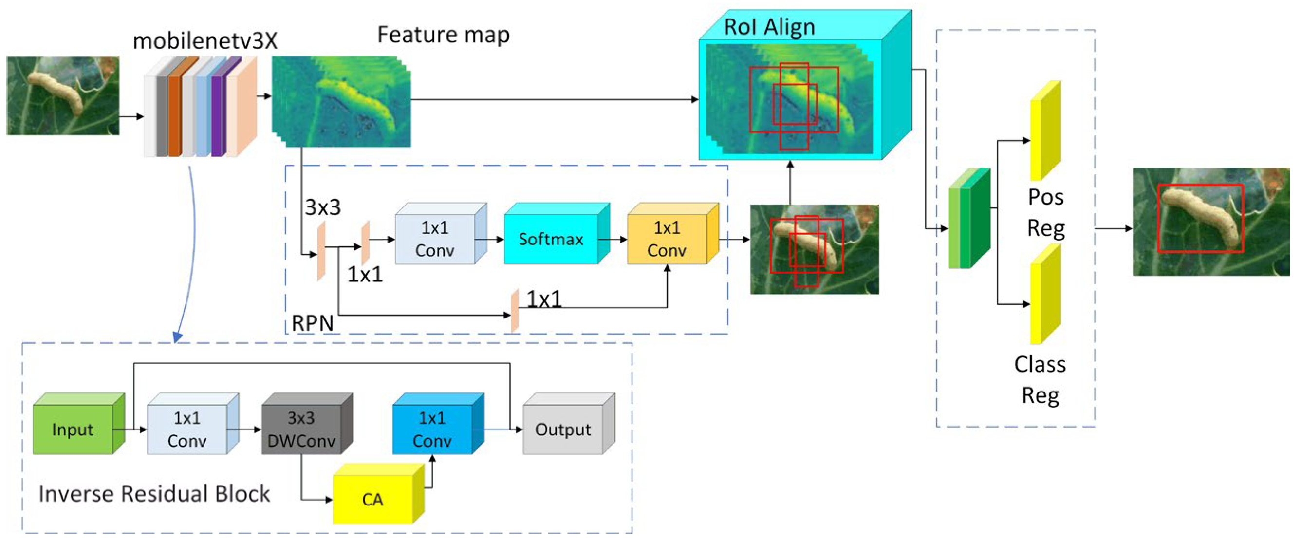 Pest Detection Based on Lightweight Locality-Aware Faster R-CNN