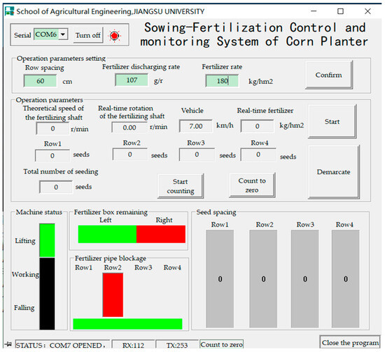 Design and Experiment of an Unmanned Variable-Rate Fertilization Control System with Self ...
