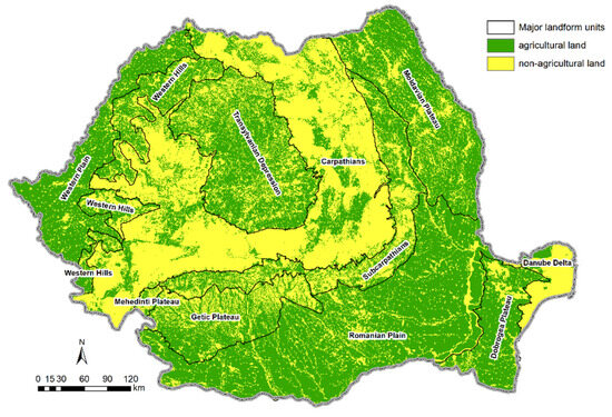 Digital Mapping of Land Suitability for Main Agricultural Crops in Romania