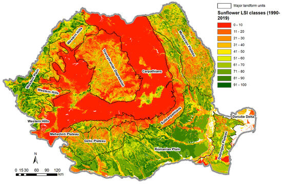 Digital Mapping of Land Suitability for Main Agricultural Crops in Romania